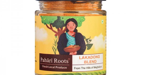 Lakadong Turmeric Ayurvedic Blend, Pahari Roots from Meghalaya